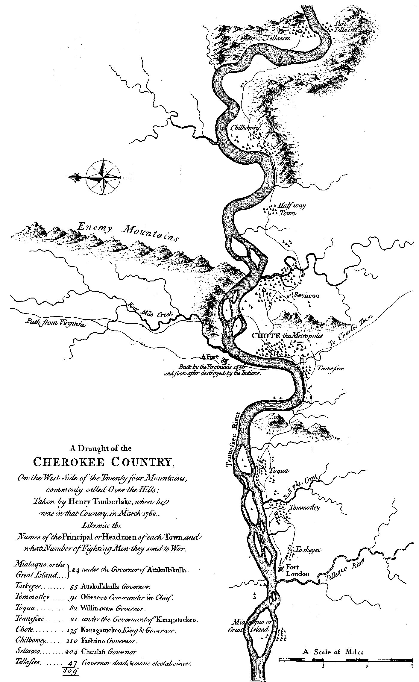 Cherokee Place Names in and Around Blount County - Blount Tourism